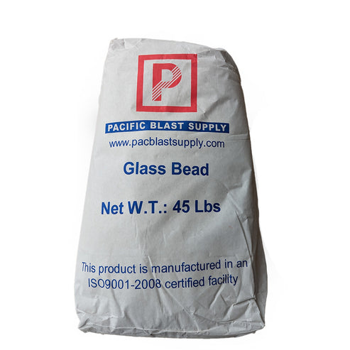Pac Blast Glass Bead Blasting Media, 45 lbs – Pacific Blast Supply